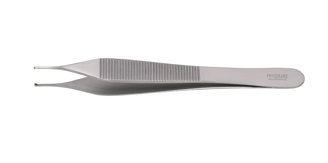 Adson Tissue Forceps 1X2 Teeth 14cm – ProSharp Podiatry Instruments